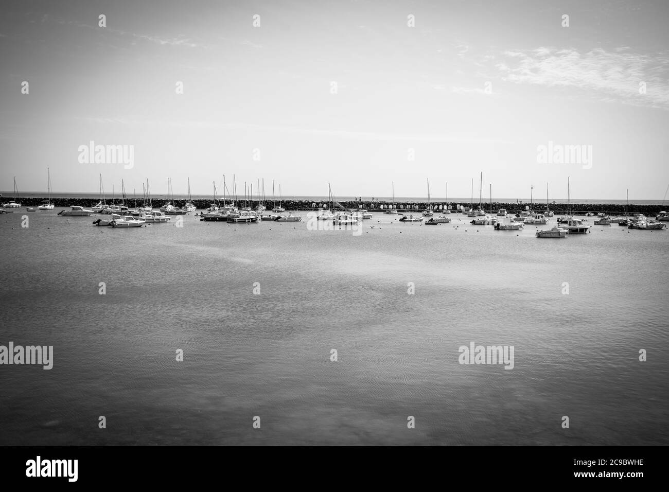 port of the town of Jard-sur-mer in Vendée Stock Photo - Alamy