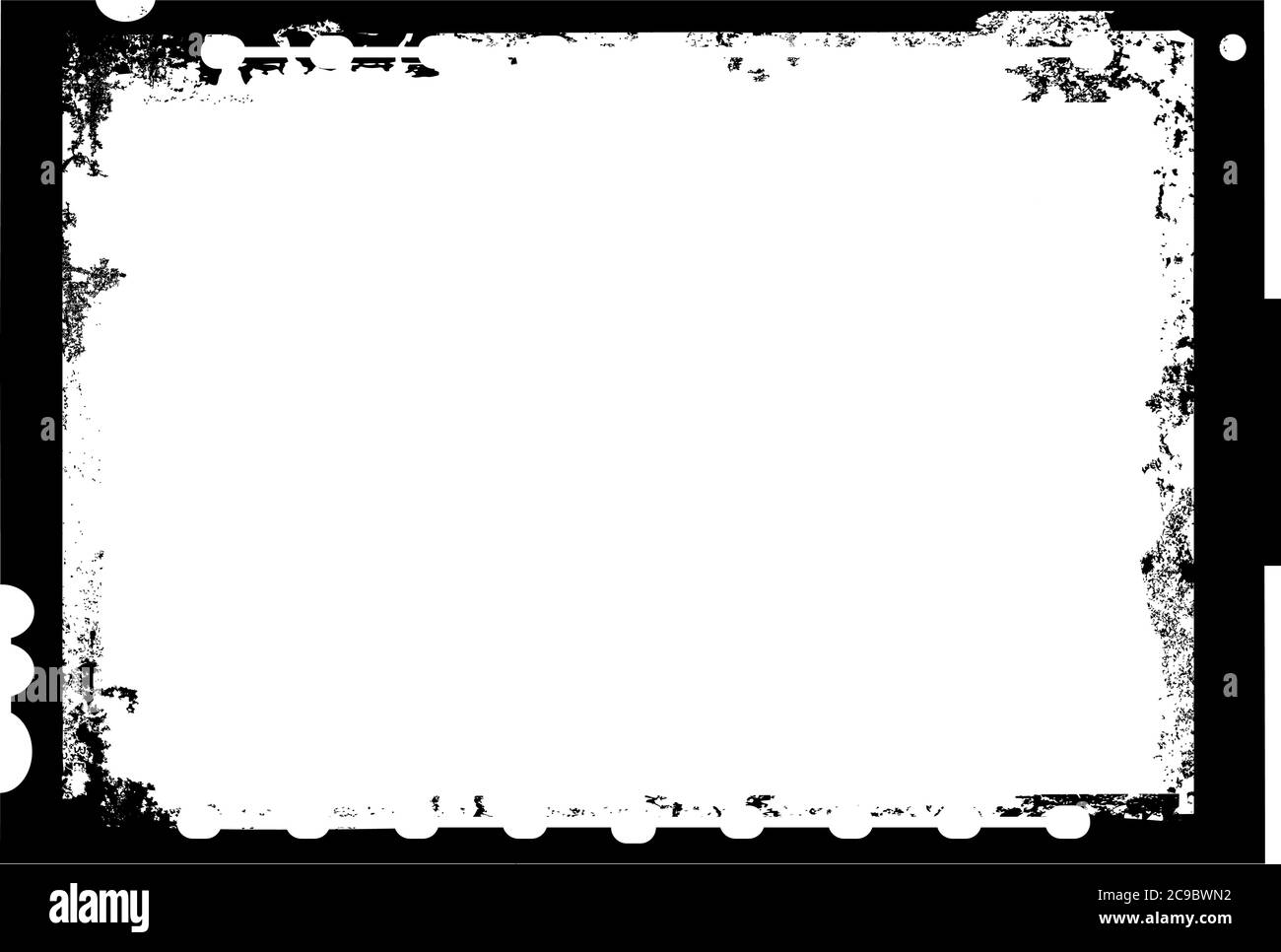 Analog film frames Stock Vector Images - Alamy