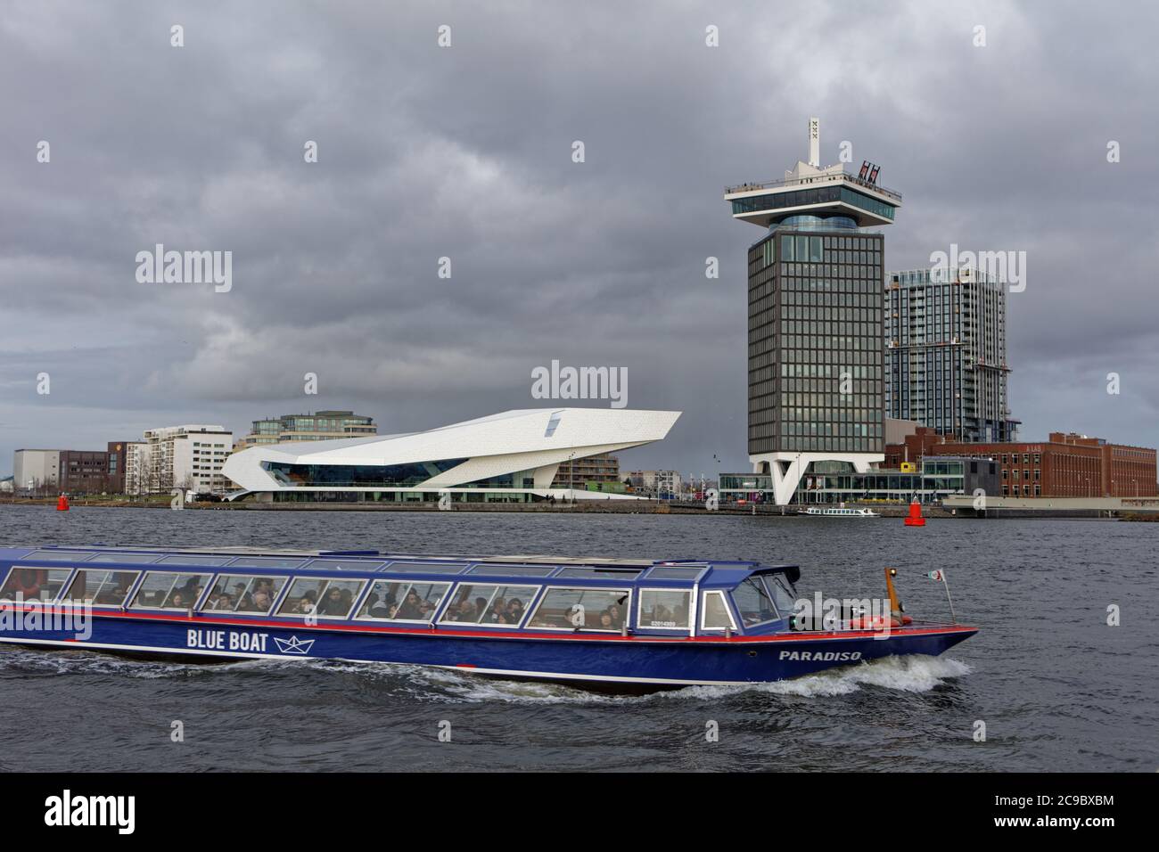 A’DAM Toren building in Amsterdam, Netherlands Stock Photo - Alamy