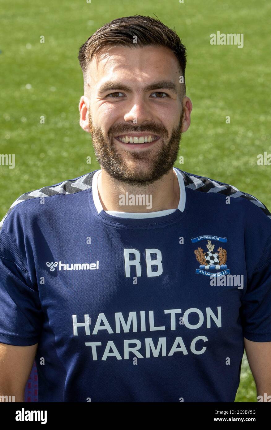 Kilmarnock FC's Ryan Barr Stock Photo - Alamy