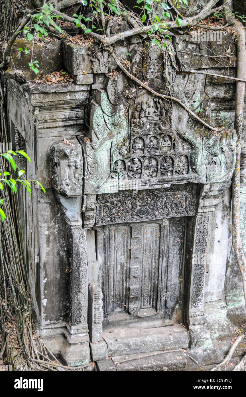 Cambodia: Beng Mealea is an 11th century, unrestored Khmer temple with ...
