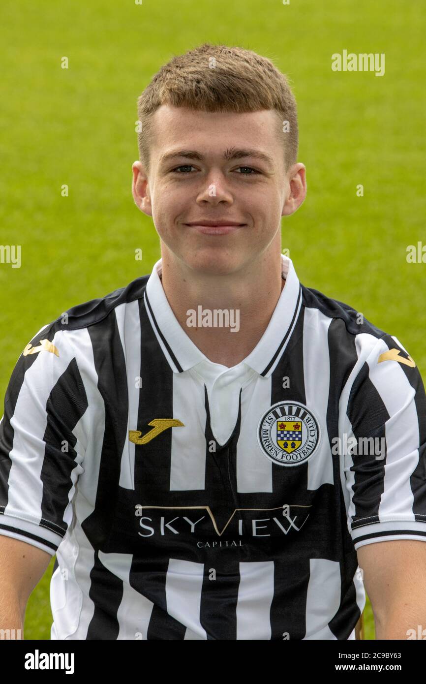 St Mirren FC's Jay Henderson Stock Photo - Alamy