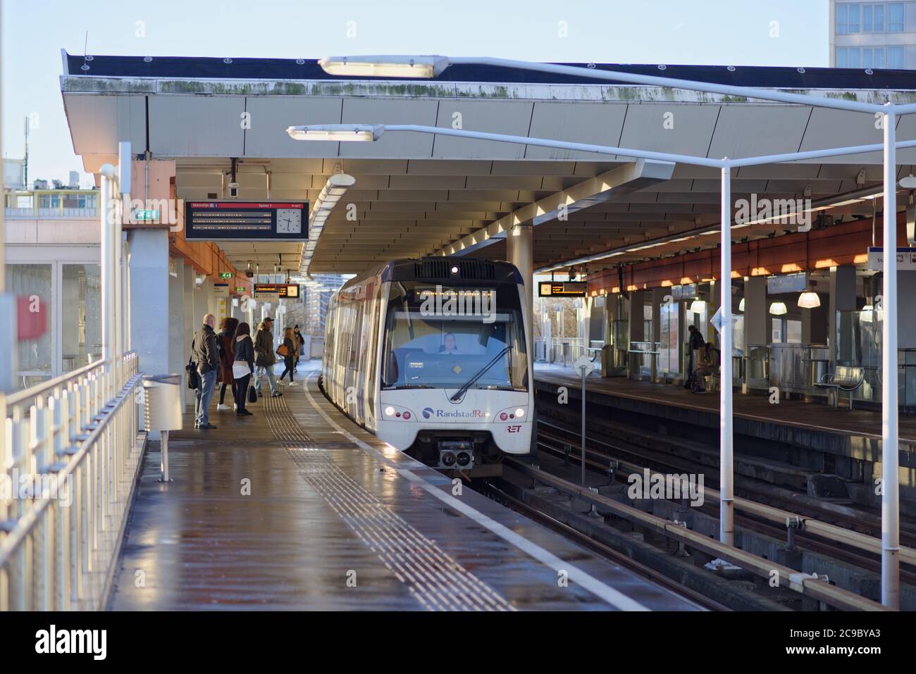 Rijnhaven subway station hi-res stock photography and images - Alamy