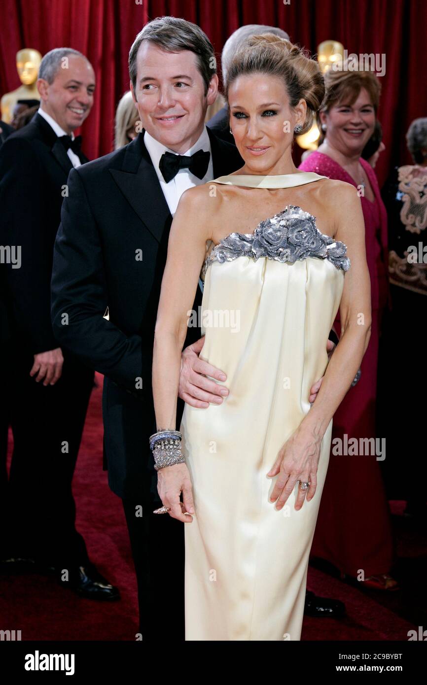 Matthew broderick and his wife hi-res stock photography and images - Alamy