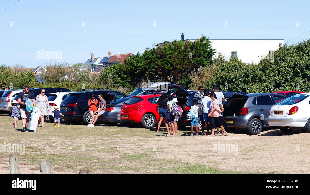 Camber car park hi-res stock photography and images - Alamy