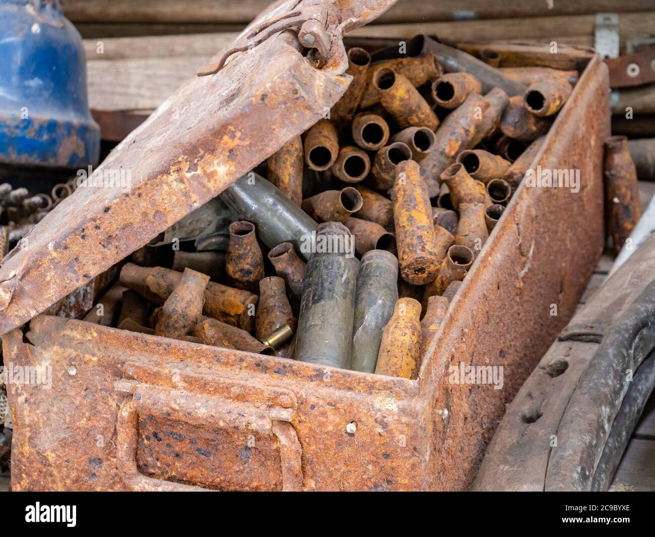 Rusty metal box hi-res stock photography and images - Alamy