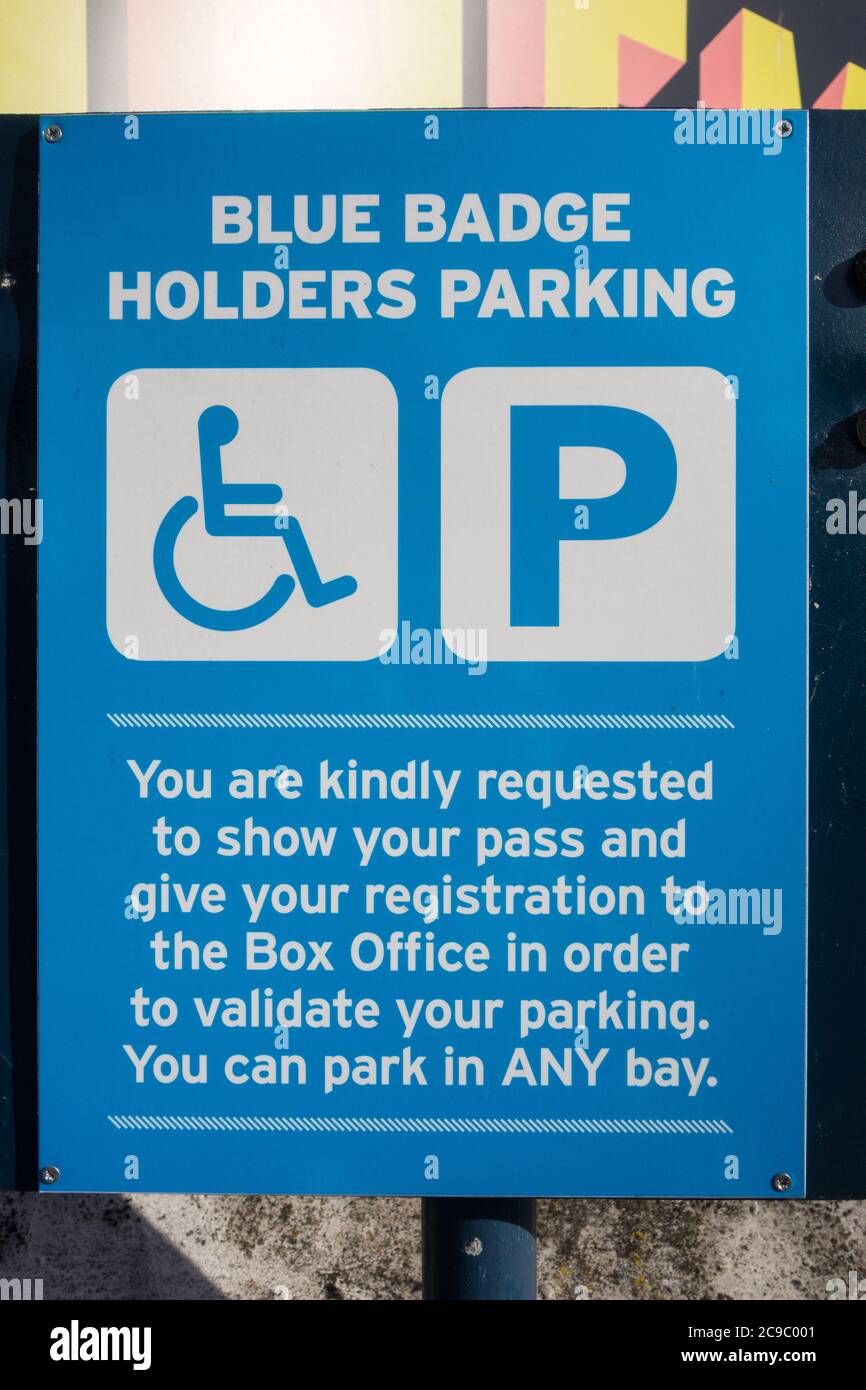 Blue badge hi-res stock photography and images - Alamy