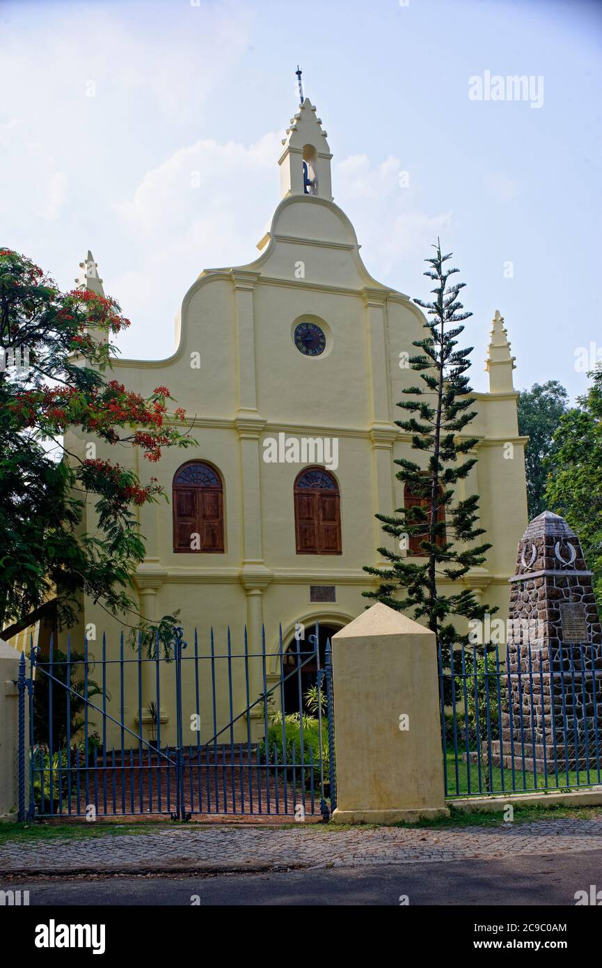 Ancient Building of Saint Francis CSI Church at Kochi Stock Photo - Alamy