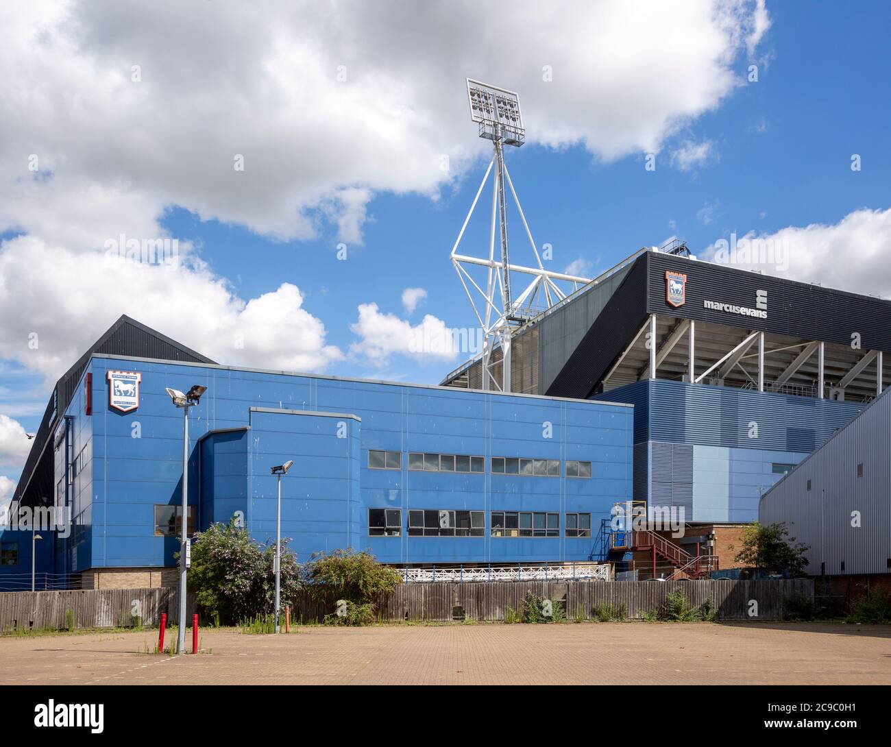 Football ground stadium Ipswich Town Football Club, Ipswich, Suffolk ...
