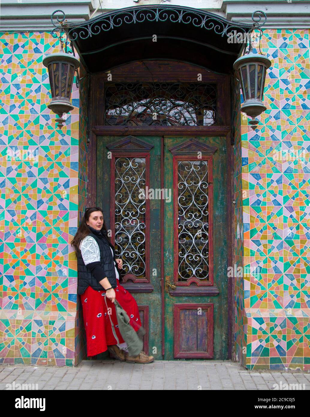 Young woman portrait, beautiful girl, pretty and cute girl on the ...