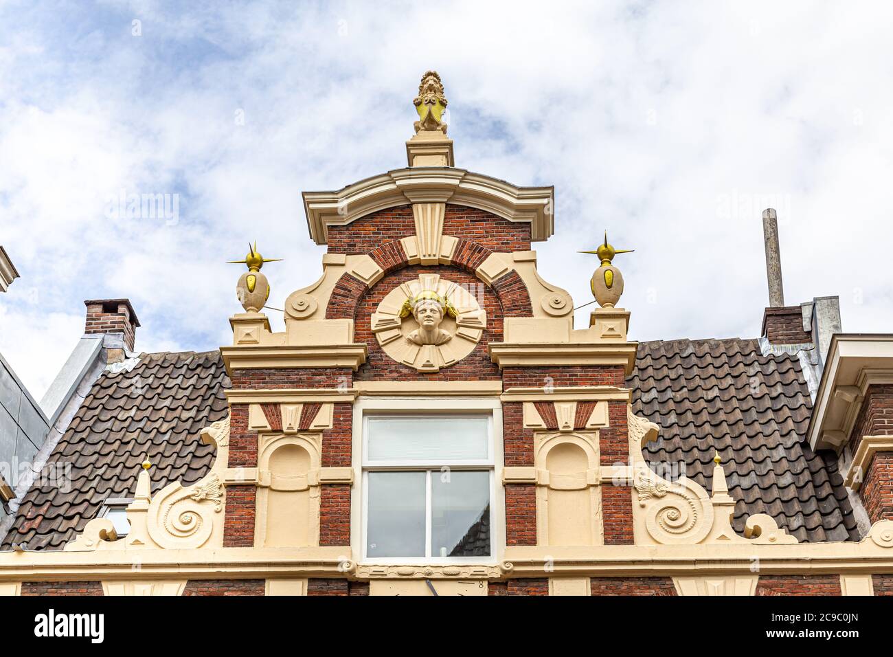 Panorama old dutch mansion hi-res stock photography and images - Alamy