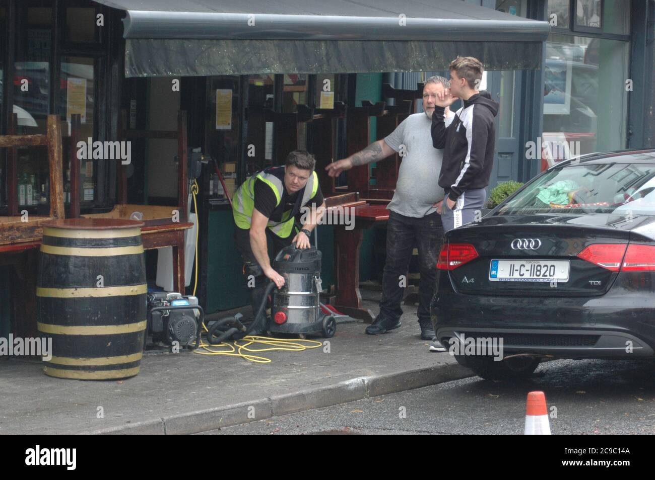 Fire damage houses ladders hi-res stock photography and images - Alamy