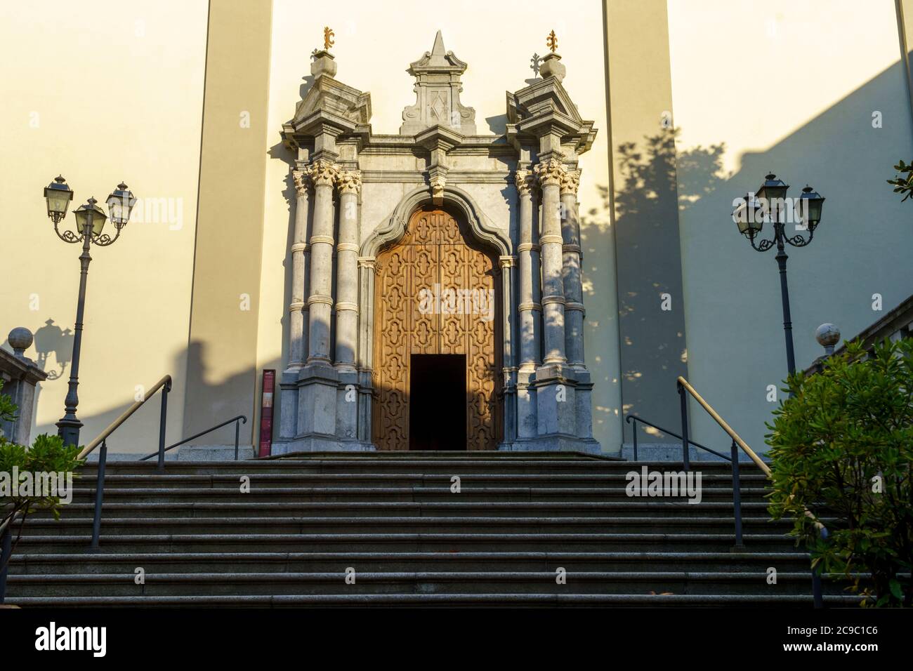 Breno, Brescia, Lombardy, Italy: historic town in the Oglio valley ...