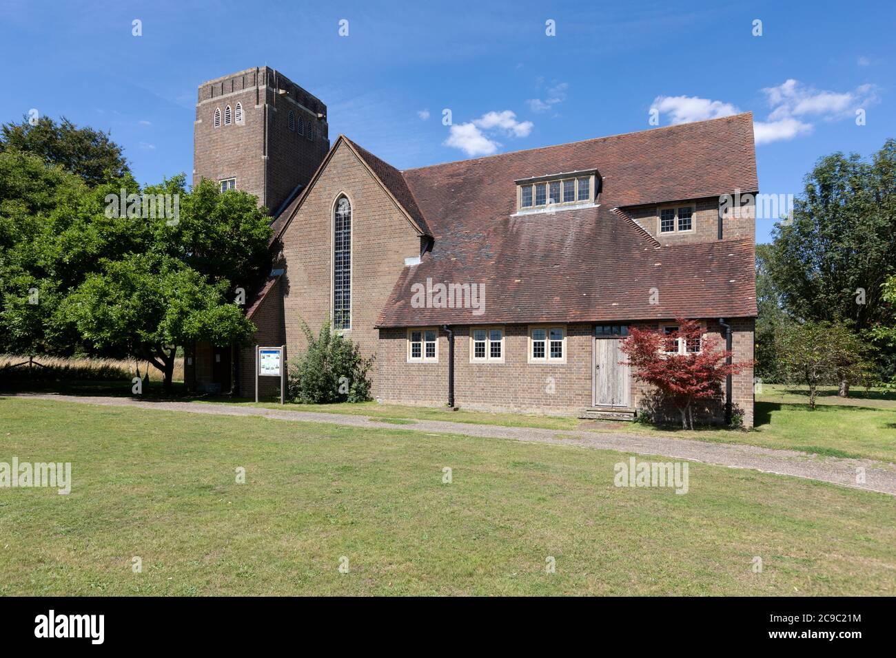 St. Mary's Church, Little Chart, Kent Stock Photo - Alamy