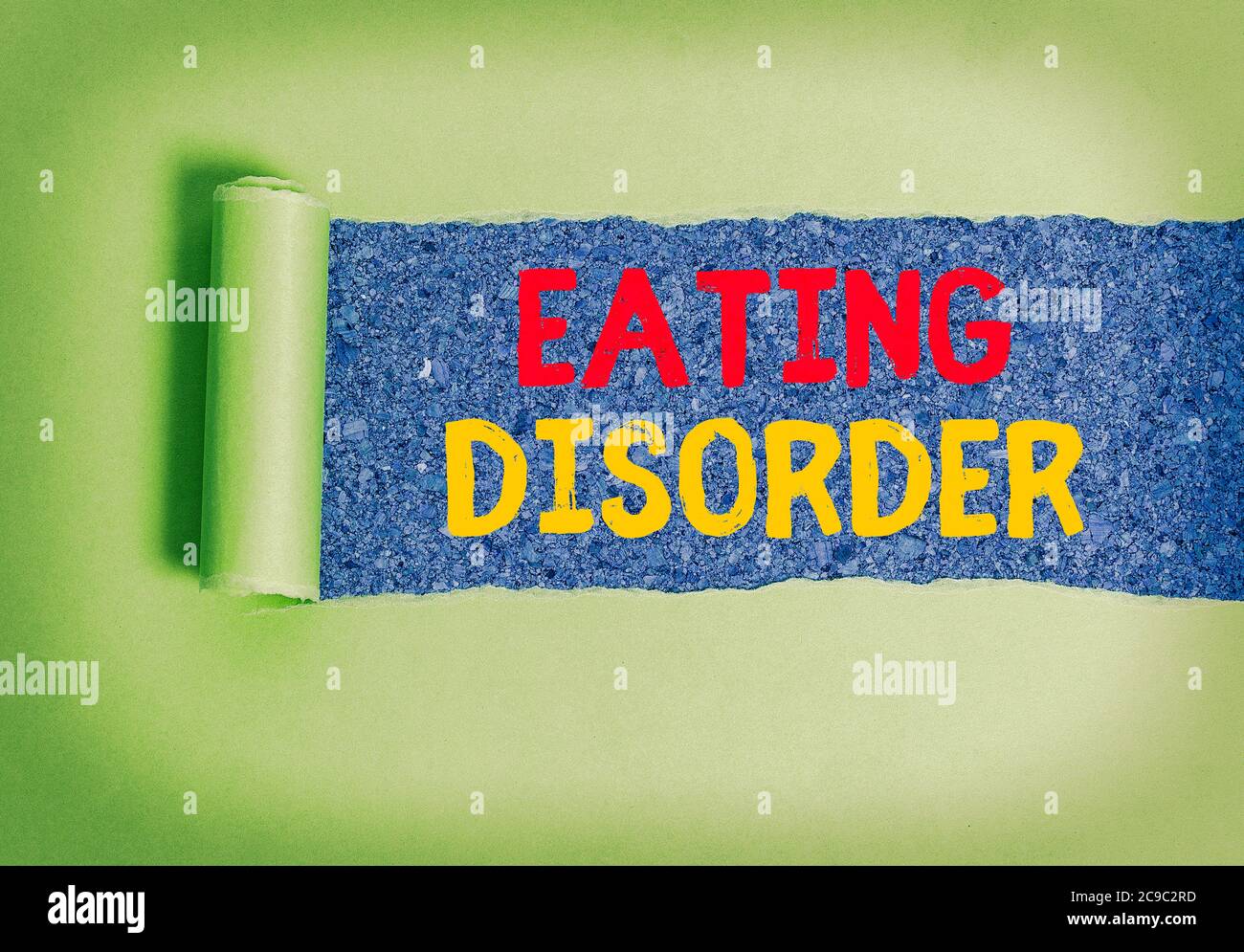 Handwriting text Eating Disorder. Conceptual photo illnesses or severe ...