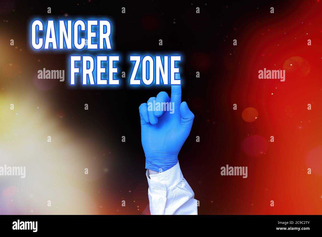 Word writing text Cancer Free Zone. Business photo showcasing ...