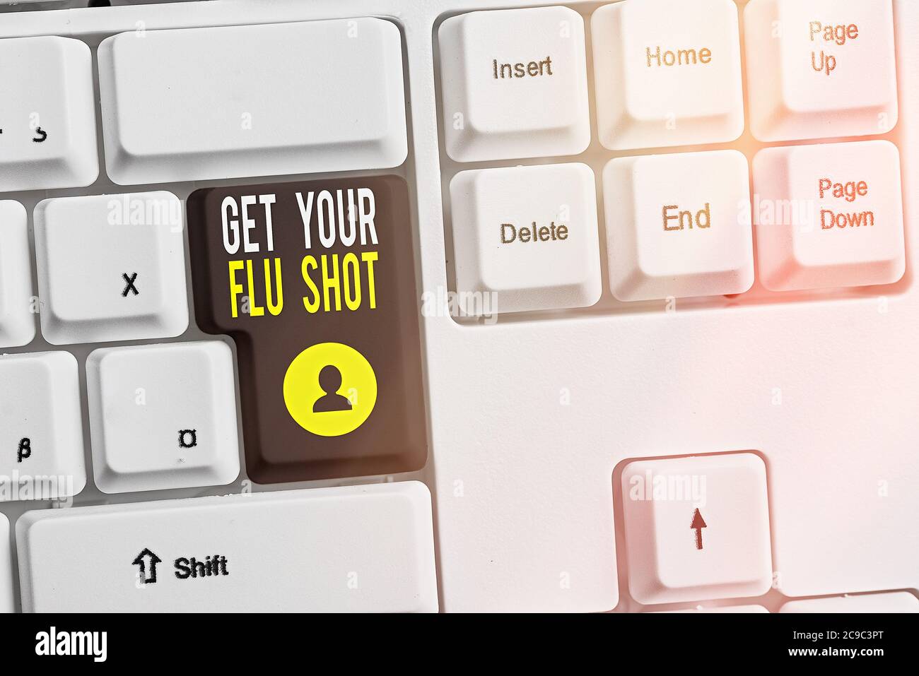 Conceptual hand writing showing Get Your Flu Shot. Concept meaning ...