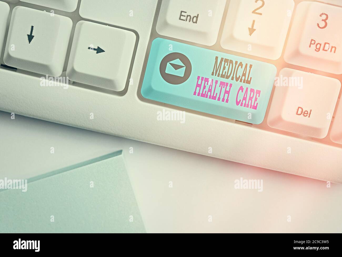 Conceptual hand writing showing Medical Health Care. Concept meaning ...