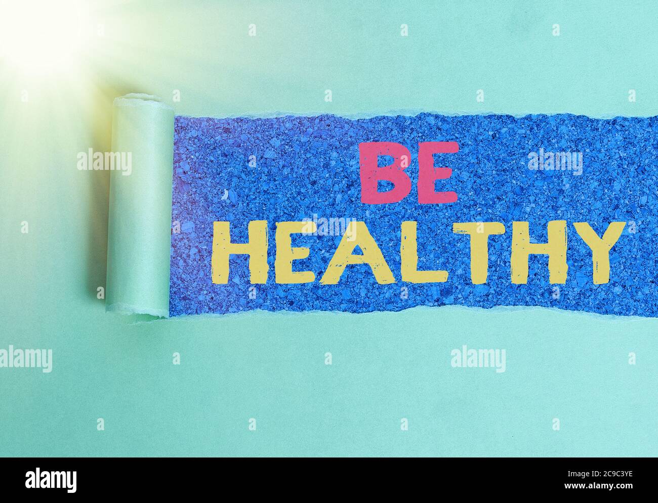 Handwriting text Be Healthy. Conceptual photo promote a state of ...