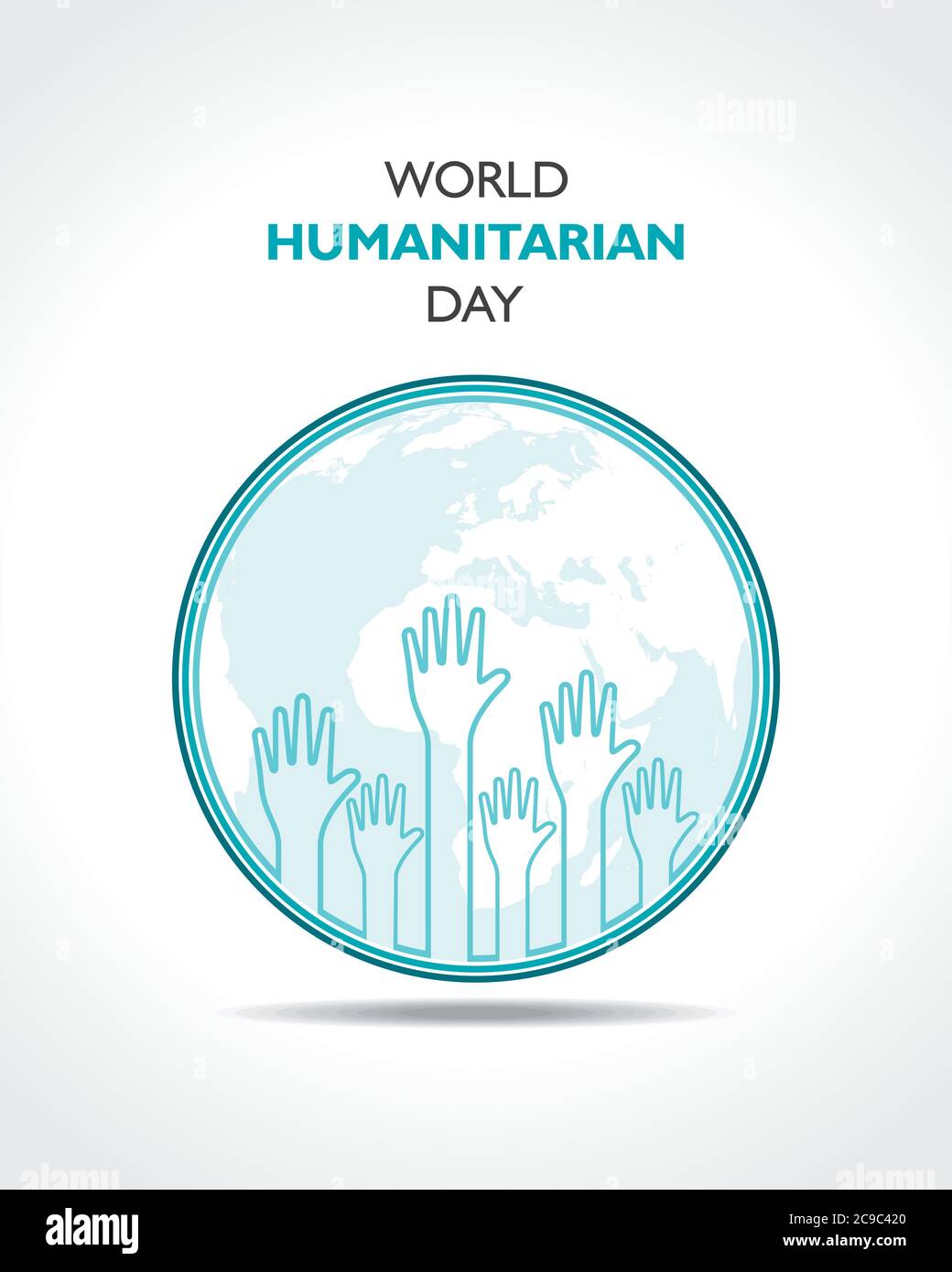 Vector Illustration of World Humanitarian Day observed on 19th August ...