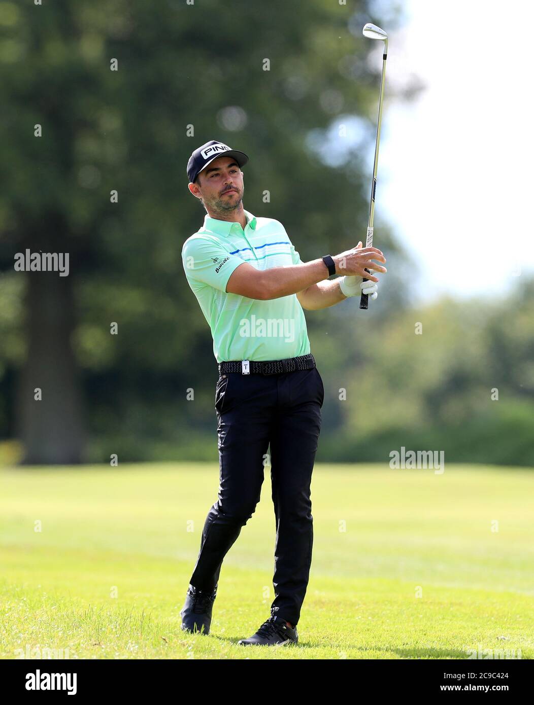 Spain's Sebastian Garcia Rodriguez on the 11th during day one of the ...