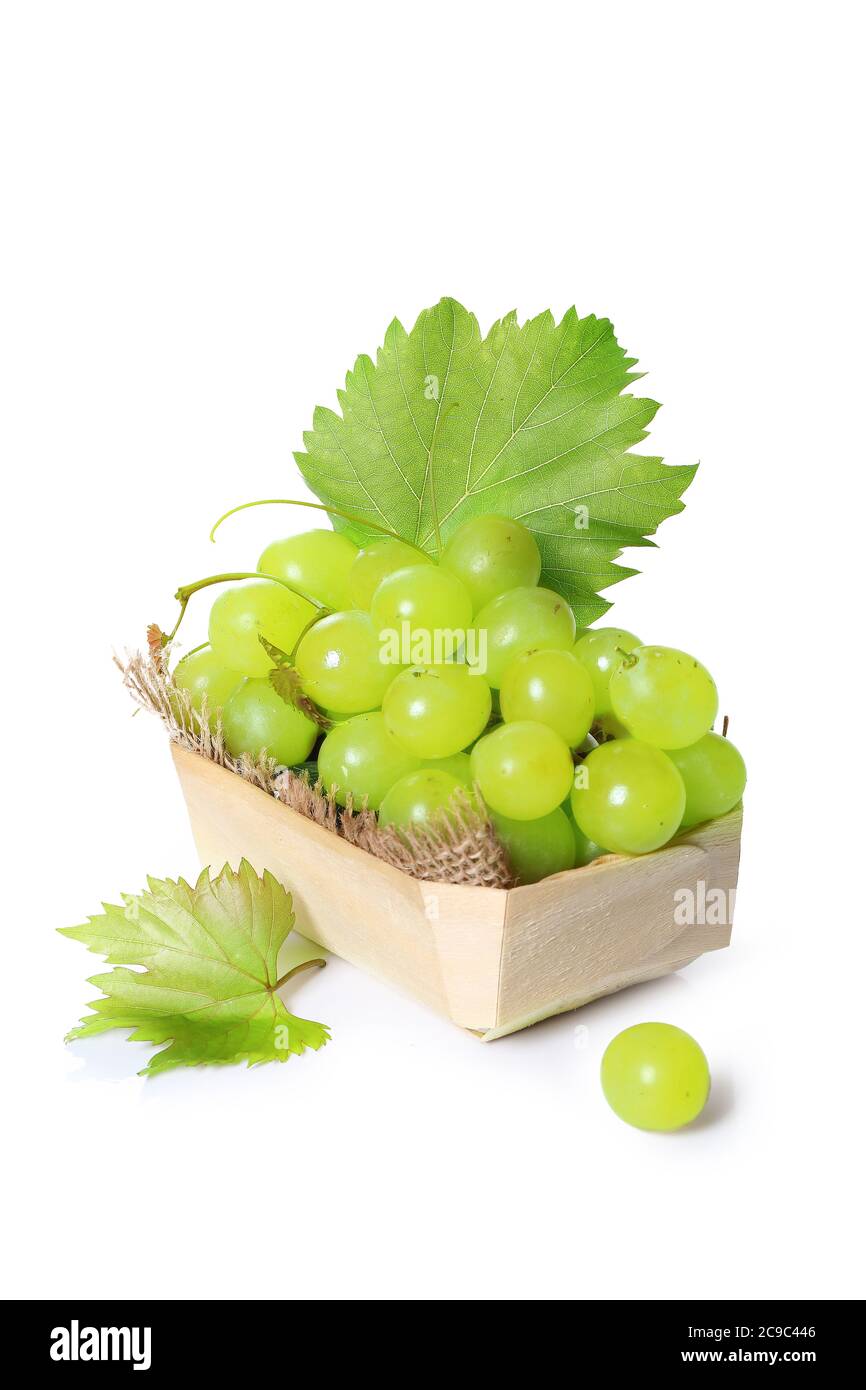 Small grape grapes wine Cut Out Stock Images & Pictures - Alamy