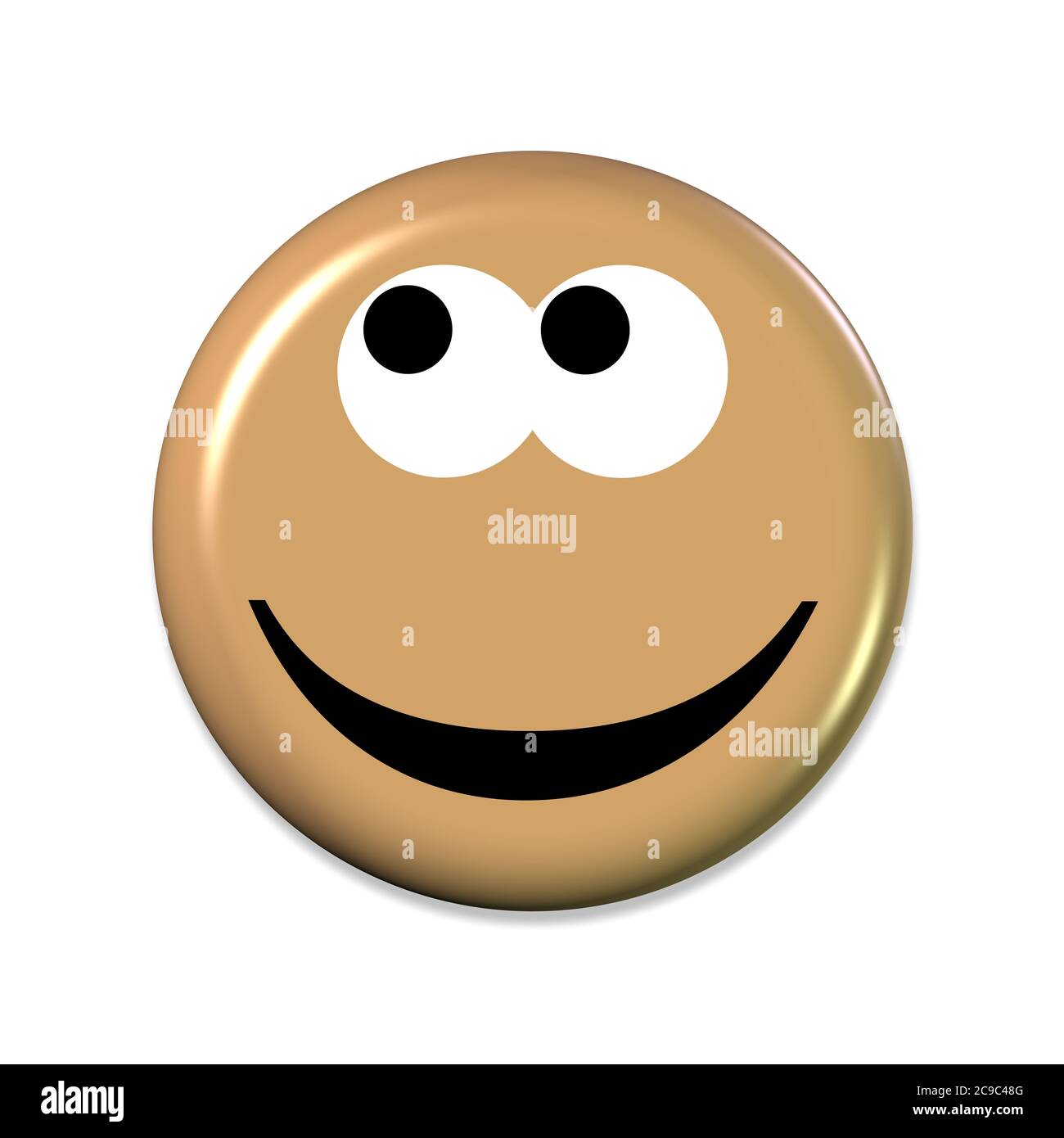 Emoji in a good mood Stock Photo - Alamy