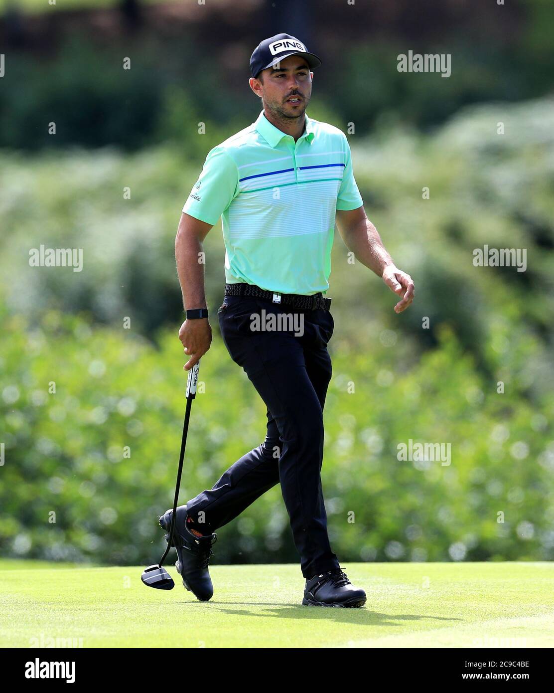 Spain's Sebastian Garcia Rodriguez during day one of the Hero Open at ...