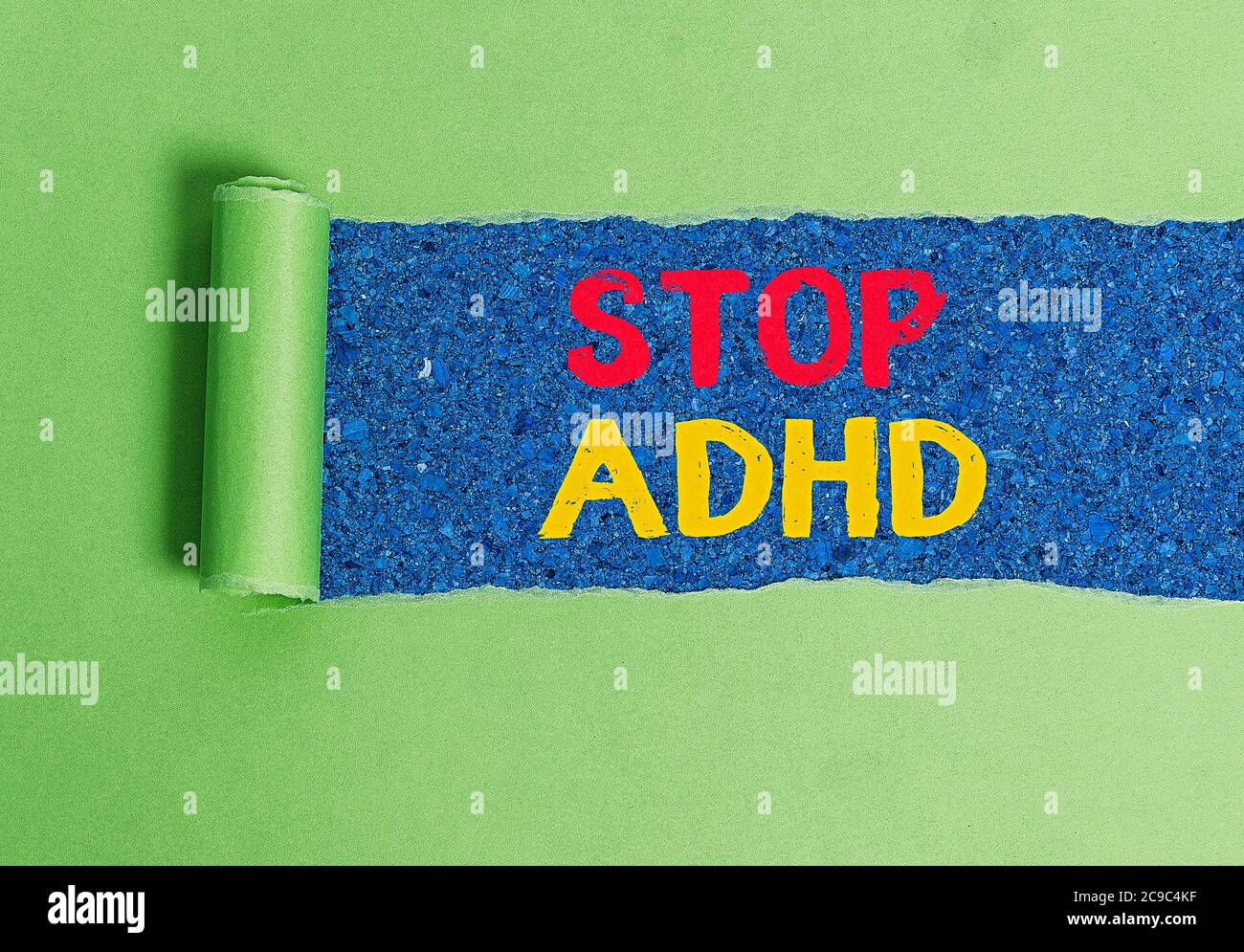 Handwriting text Stop Adhd. Conceptual photo treat a disorder that ...