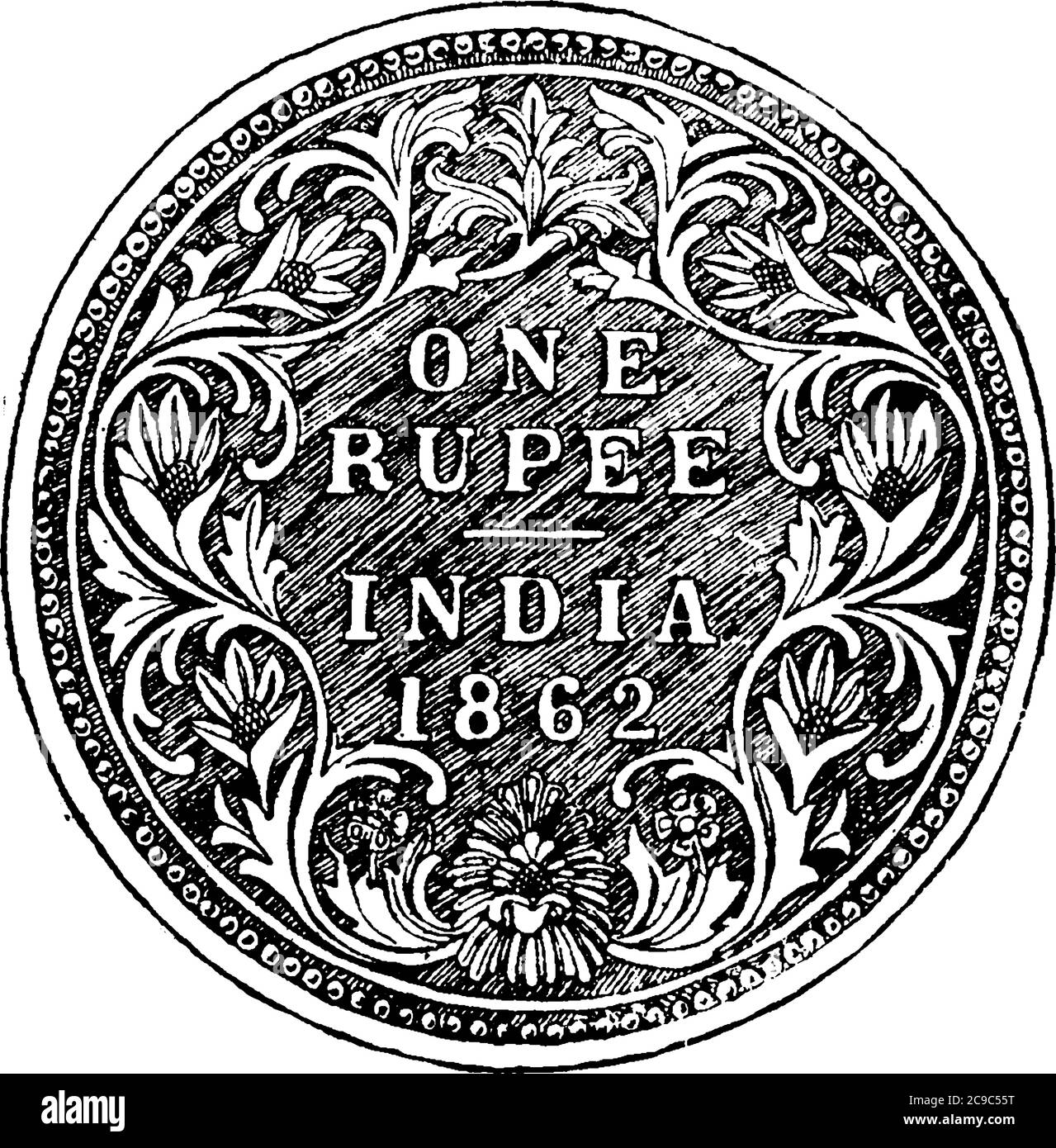 Pakistan rupee coin Stock Vector Images - Alamy