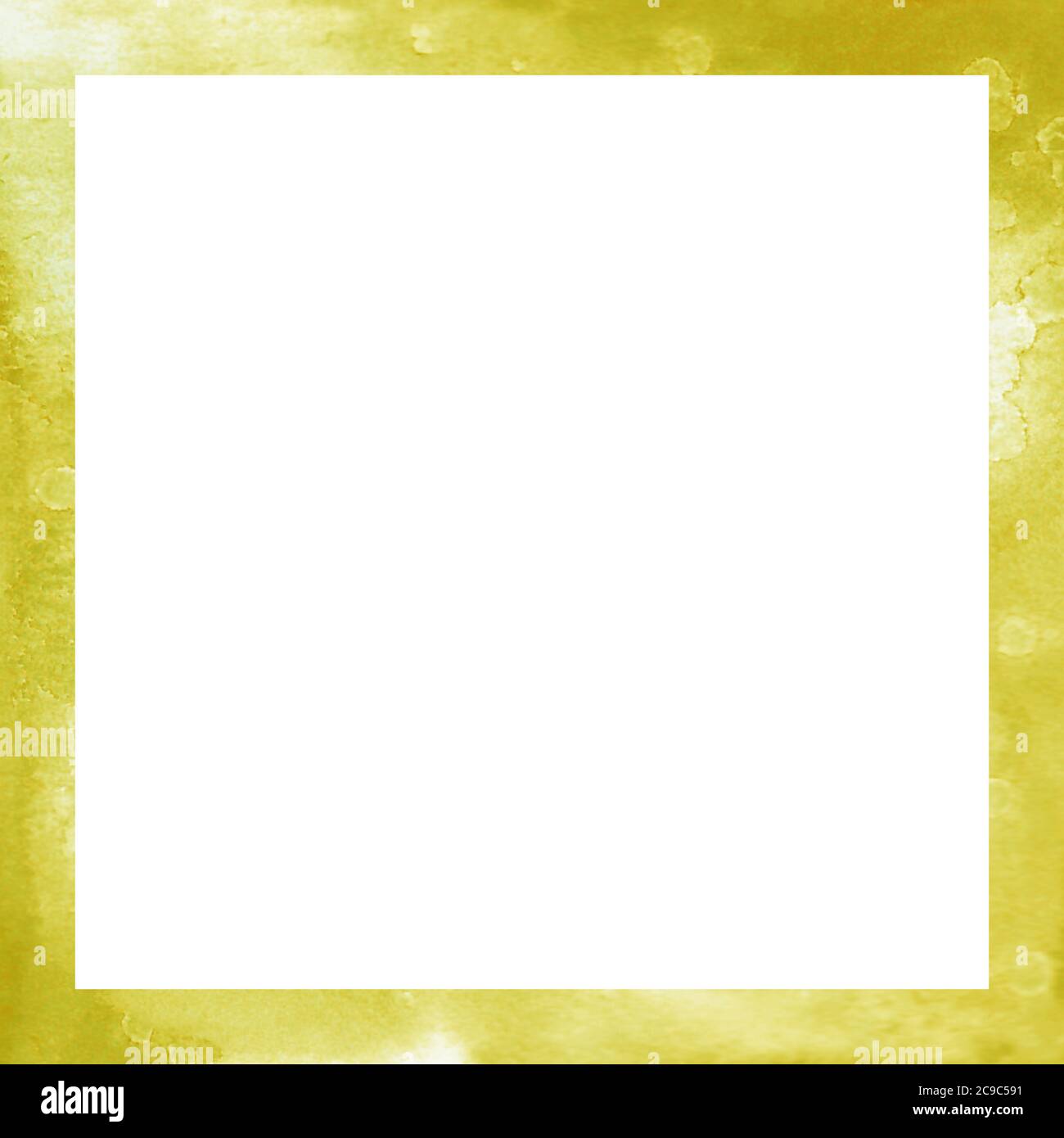 Beautiful Watercolor Texture Square Frame For Photo Or Text Art ...