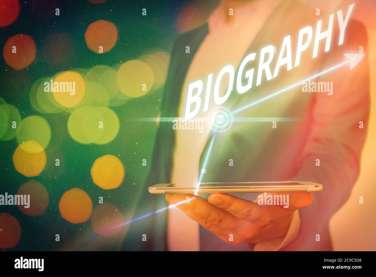 Word writing text Biography. Business photo showcasing an account of ...