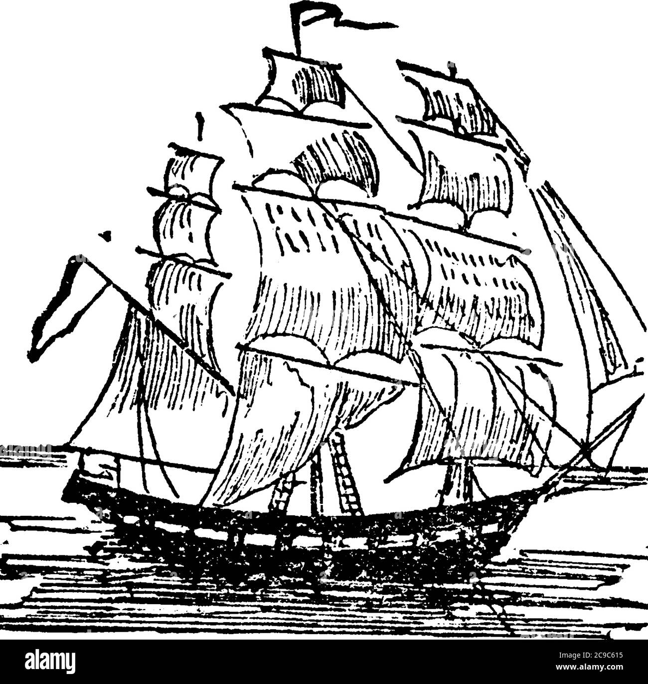 Boat sea transport line hi-res stock photography and images - Alamy