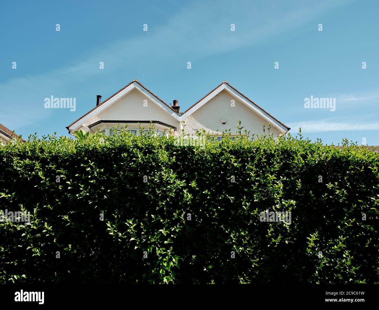 House With Pitched Roof High Resolution Stock Photography and Images ...