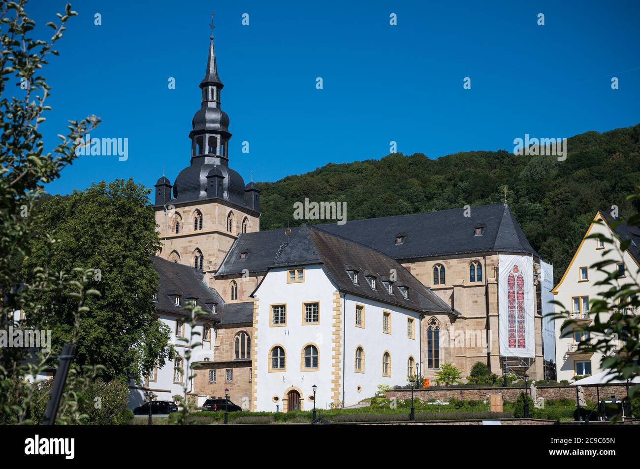 Tholey, Germany. 30th July, 2020. Tholey Benedictine Abbey will reopen ...