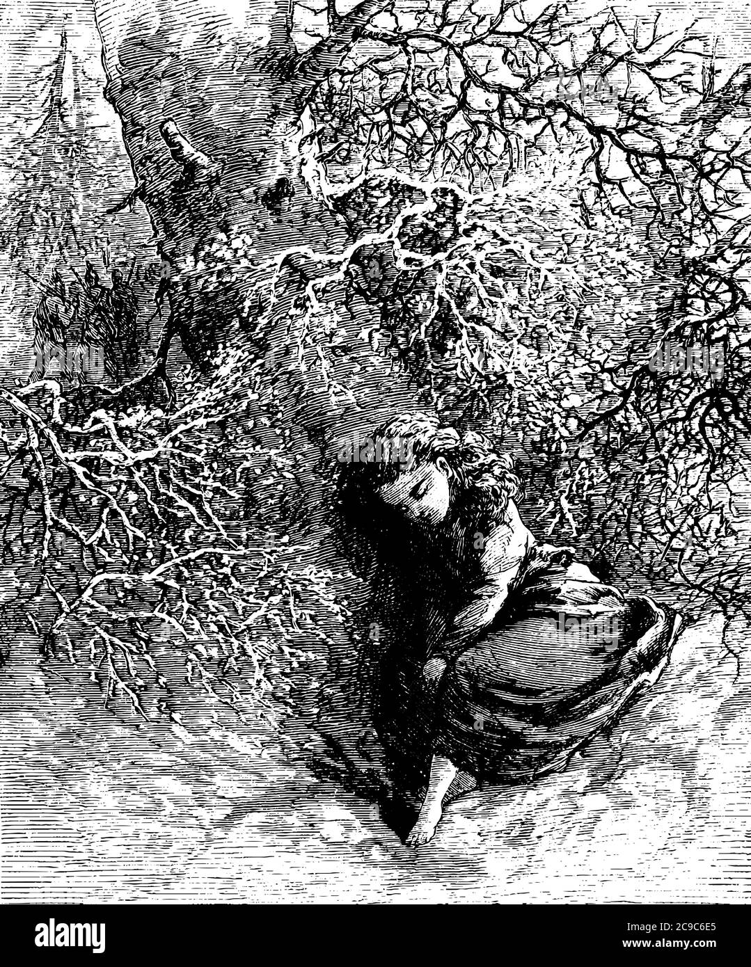 Under a big tree Cut Out Stock Images & Pictures - Alamy