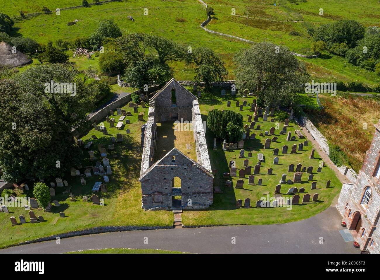 Whithorn priory aerial hi-res stock photography and images - Alamy