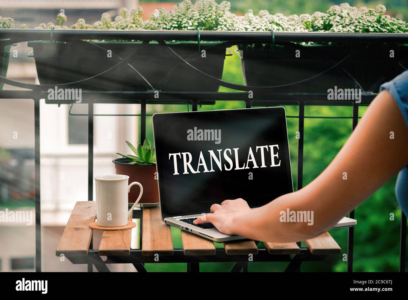 Interpret decipher render hi-res stock photography and images - Alamy