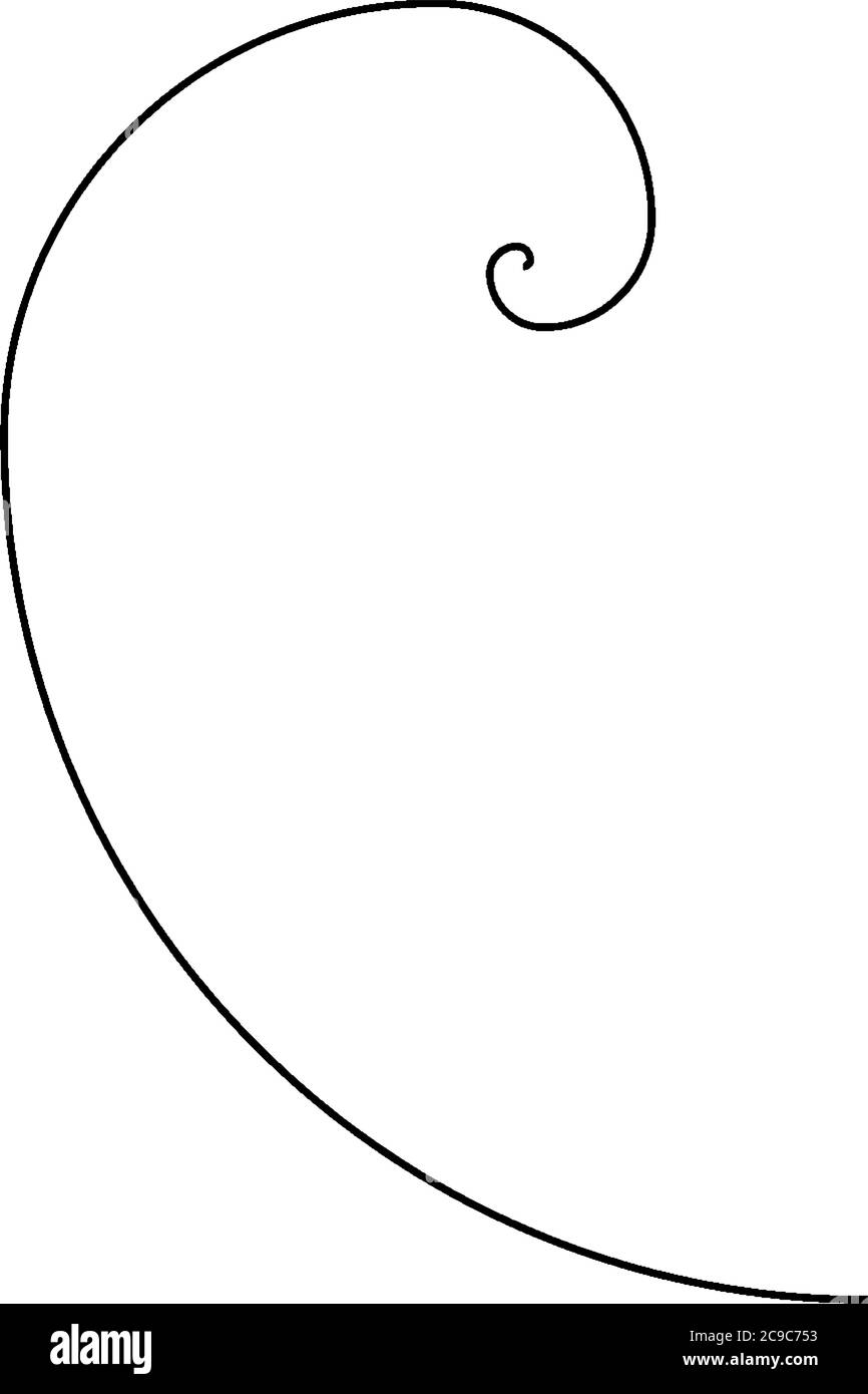 Spiral Curve is a curve which spread out from a point while ...