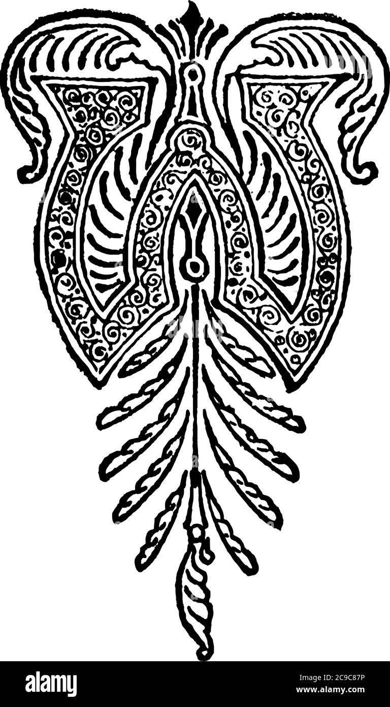 W drawing Stock Vector Images - Alamy