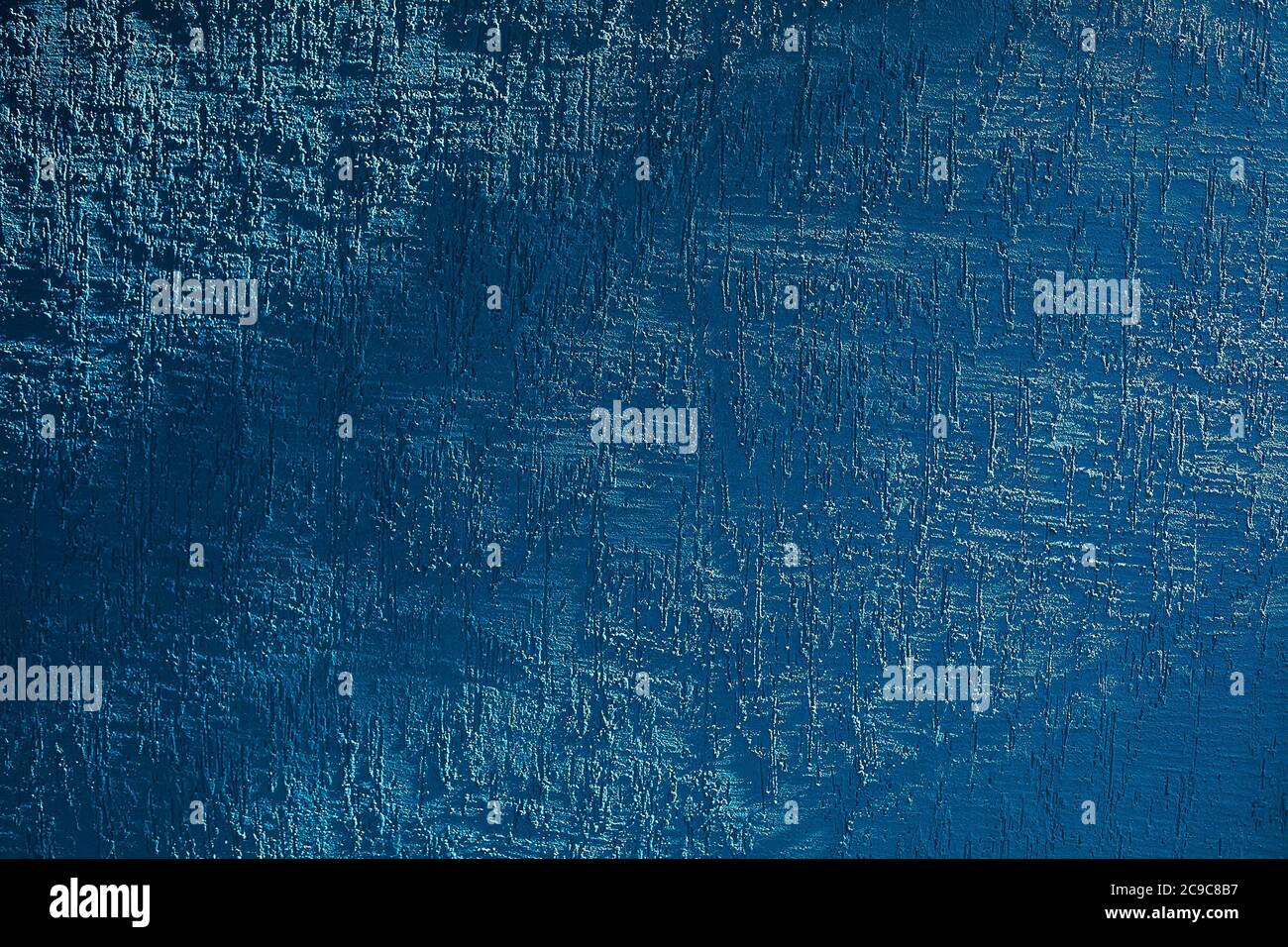Bright blue wall with shadow from trees Stock Photo - Alamy
