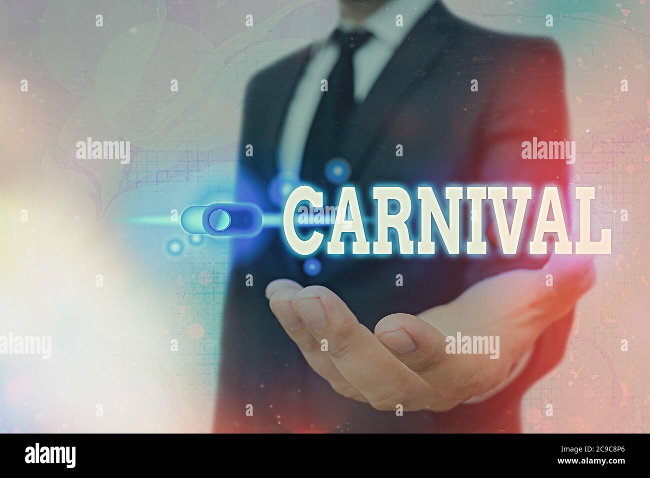 Text sign showing Carnival. Business photo text traveling enterprise ...