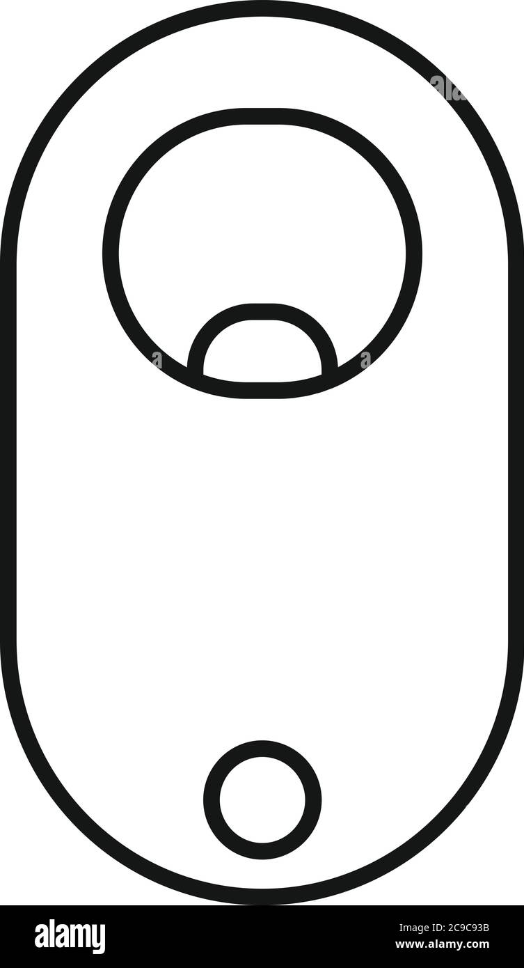 Portable bottle-opener icon. Outline portable bottle-opener vector icon ... Portable bottle-opener icon. Outline portable bottle-opener vector icon ...