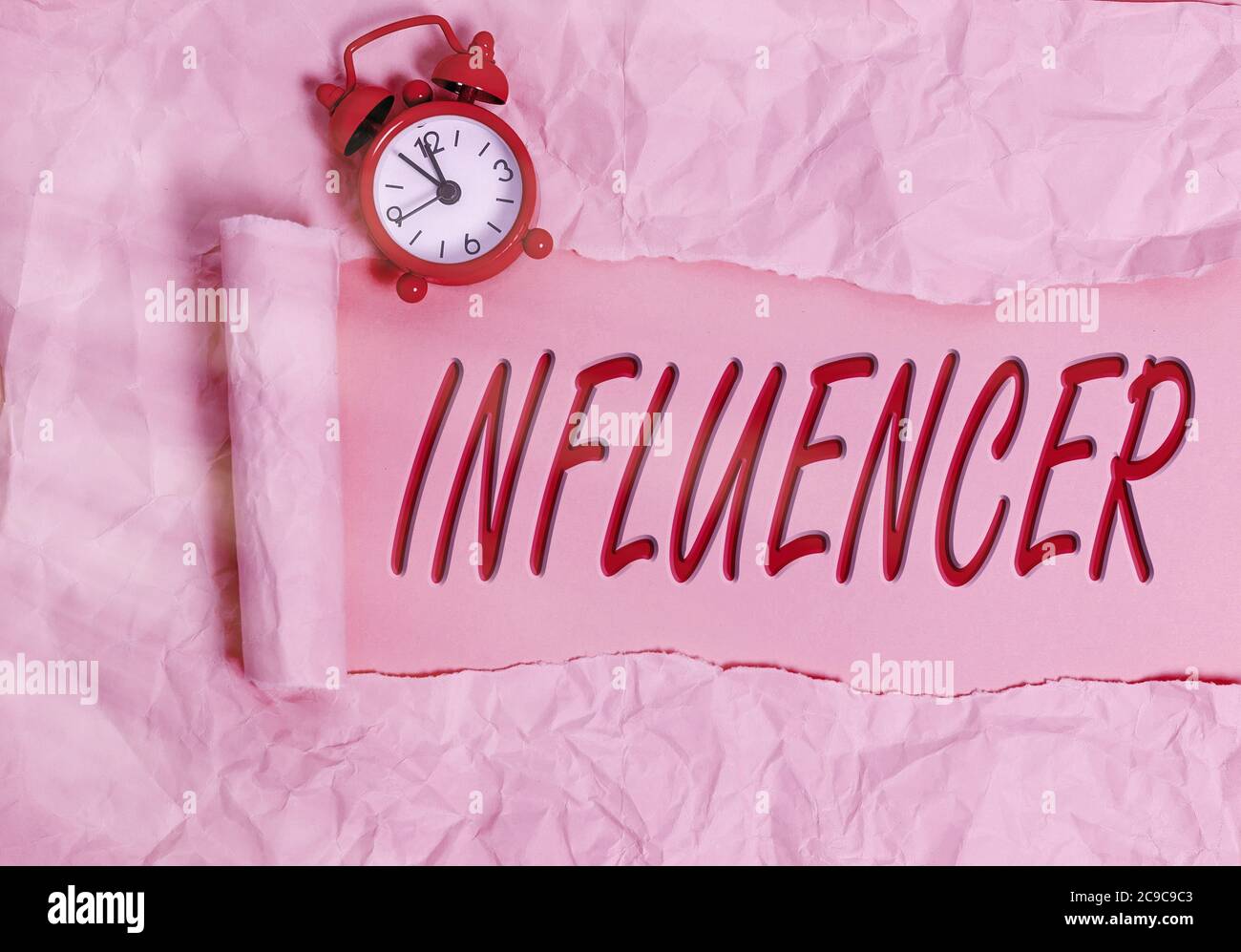 Word writing text Influencer. Business photo showcasing the an ...