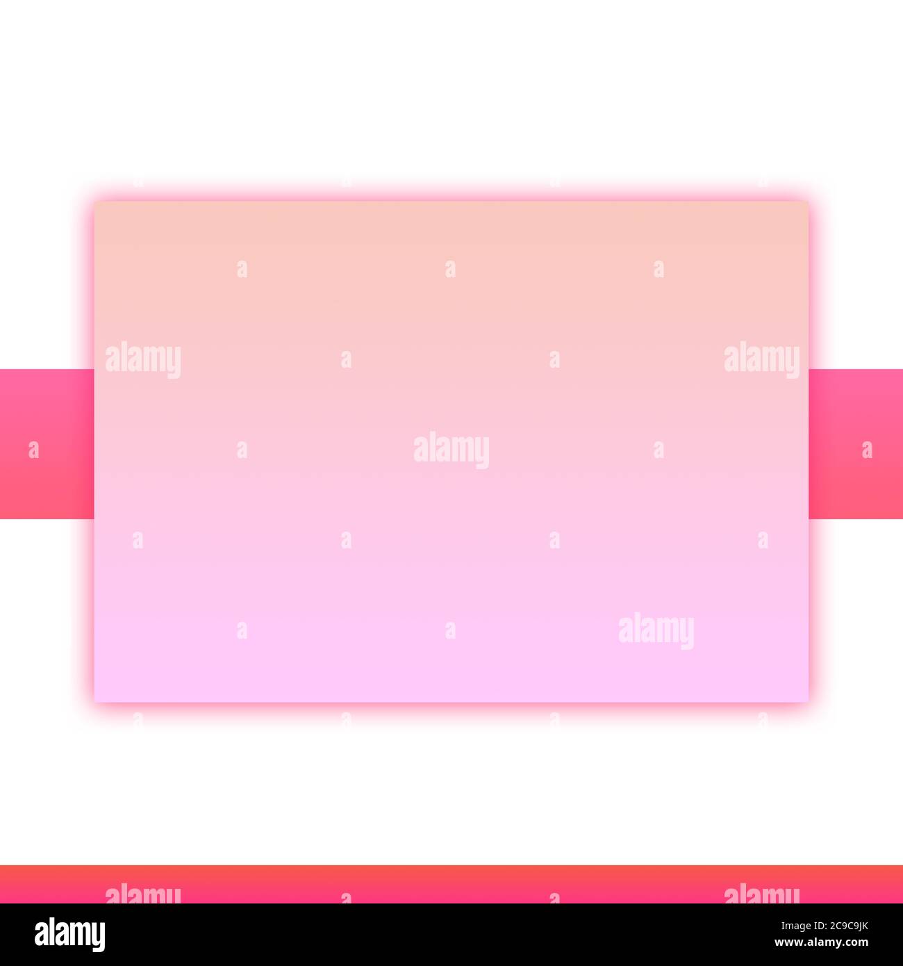 Modern Empty Soft Rectangle Box Template-For Banner, Poster, Card ...