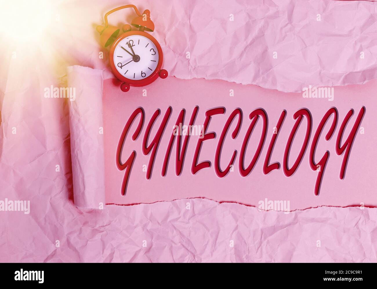 Word writing text Gynecology. Business photo showcasing routine ...