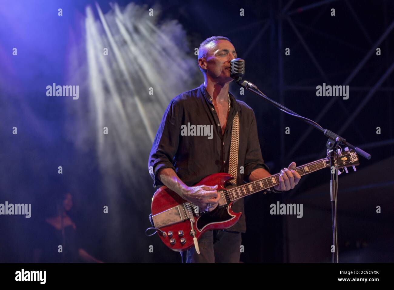 Alex Britti durante Alex Britti - GradoJazz2020, Concerto cantante ...