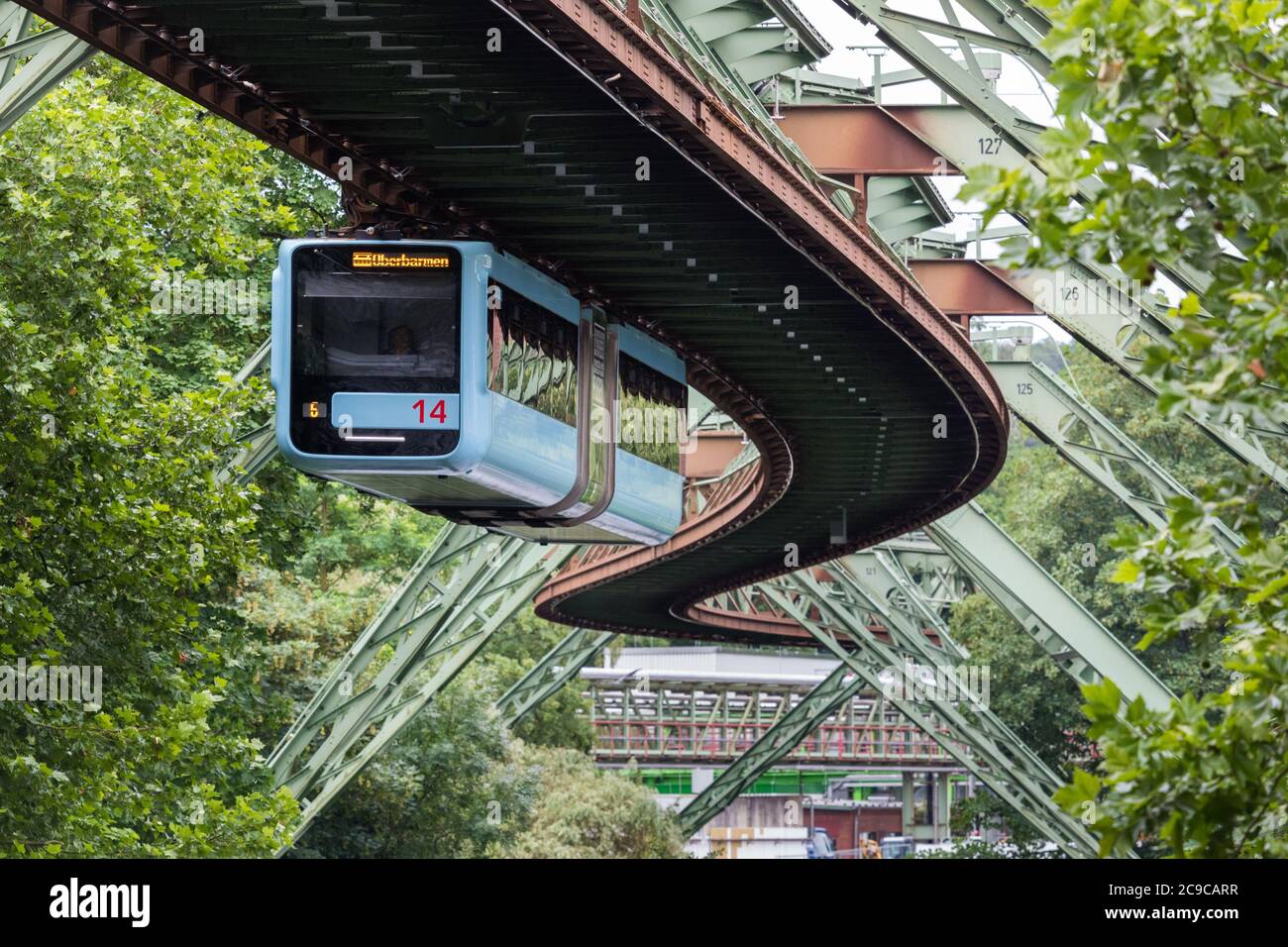 Suspension Train in Wuppertal, Germany Stock Photo - Alamy