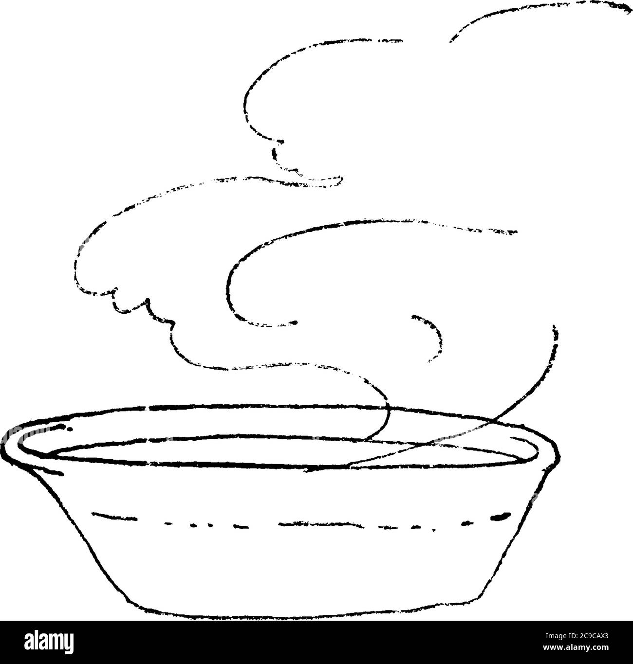 A typical representation of a pie, baked dish with a top and base of ...