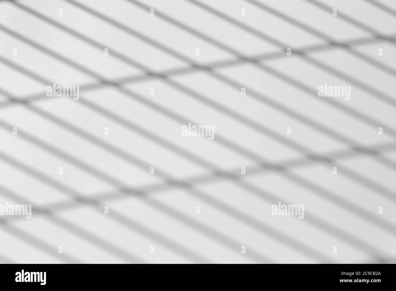 Shadow overlay effect for photo. Shadows from grid lines or grating of ...